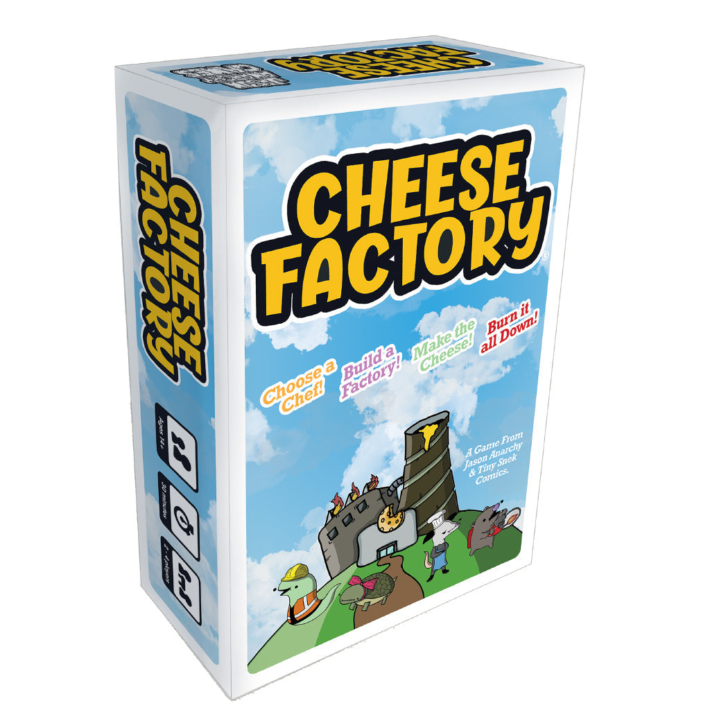 Cheese Factory – The Purple Ostrich